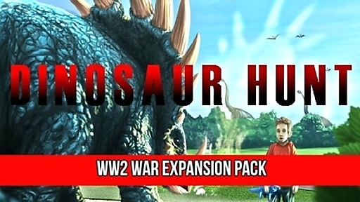 Dinosaur Hunt - WW2 War Expansion Pack - MacGameStore