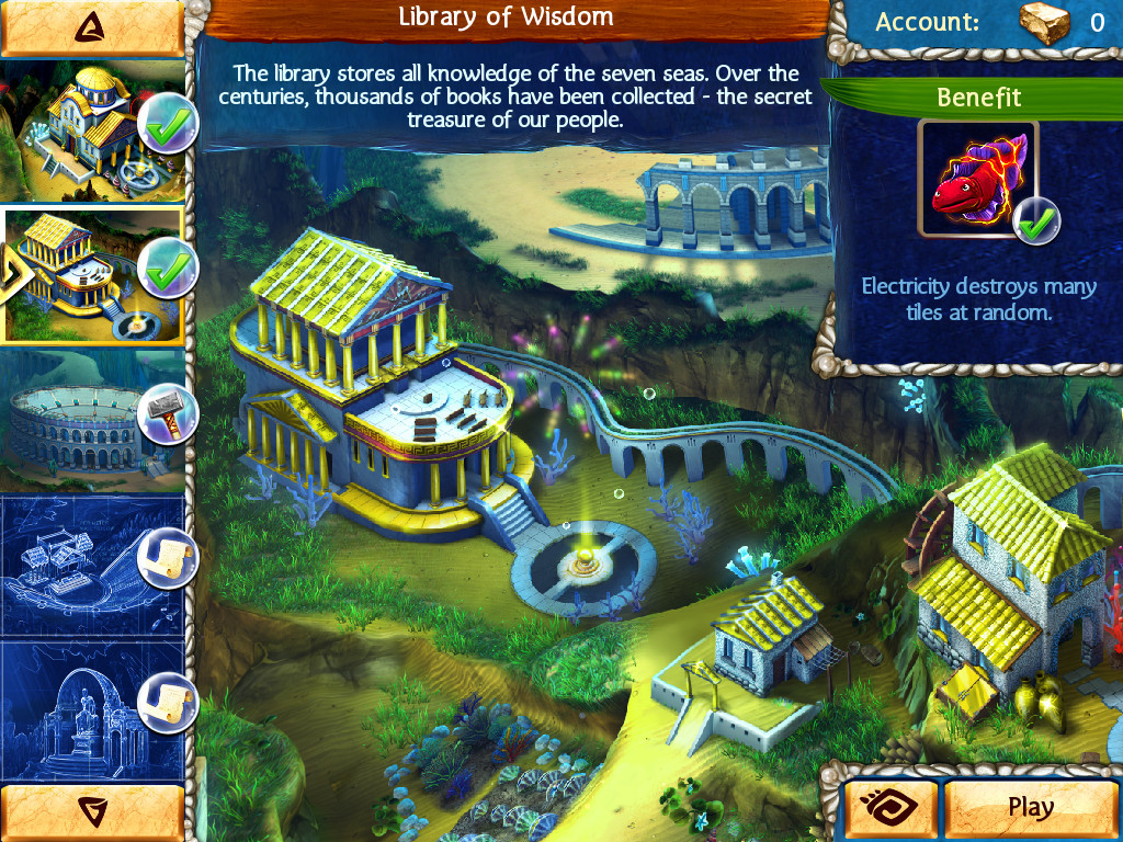 Jewel Legends Atlantis | macgamestore.com