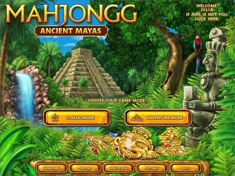 Mahjongg – Ancient Mayas | macgamestore.com
