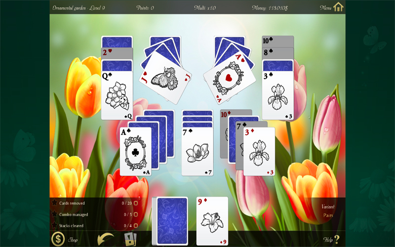 Solitaire Beautiful Garden Season | macgamestore.com