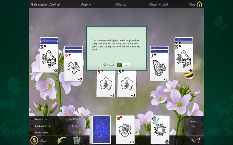 Solitaire Beautiful Garden Season | macgamestore.com