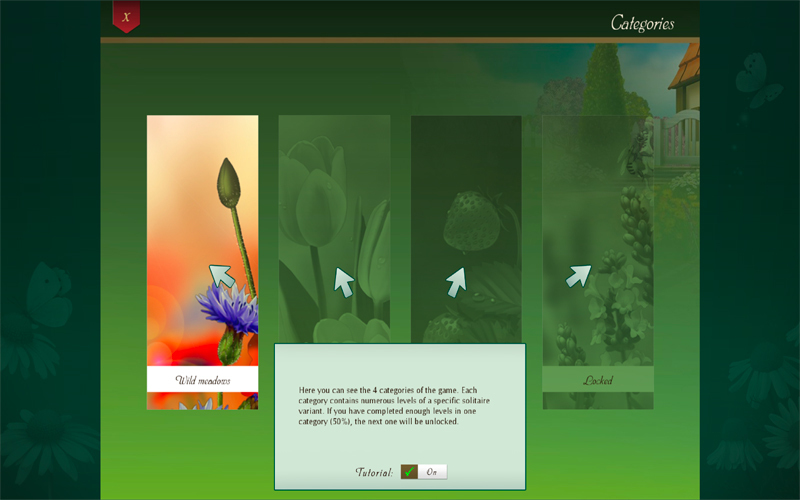 Solitaire Beautiful Garden Season | macgamestore.com