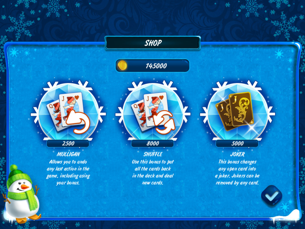 Solitaire Jack Frost Winter Adventures | macgamestore.com