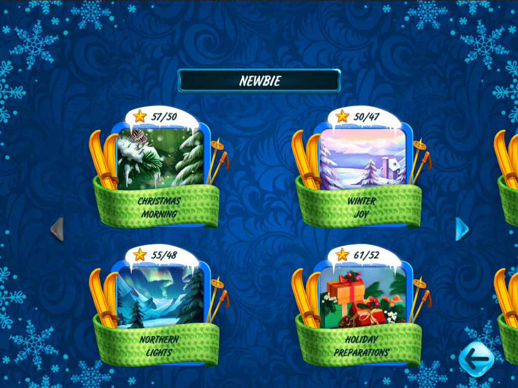 Solitaire Jack Frost Winter Adventures | macgamestore.com