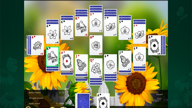 Solitaire Beautiful Garden Season | macgamestore.com