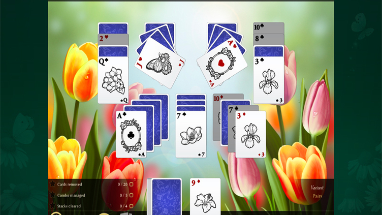 Solitaire Beautiful Garden Season | macgamestore.com