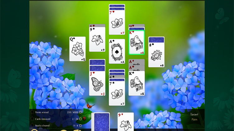 Solitaire Beautiful Garden Season | macgamestore.com
