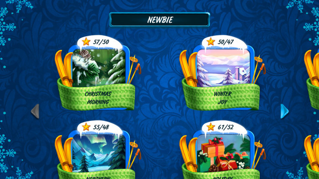 Solitaire Jack Frost Winter Adventures | macgamestore.com